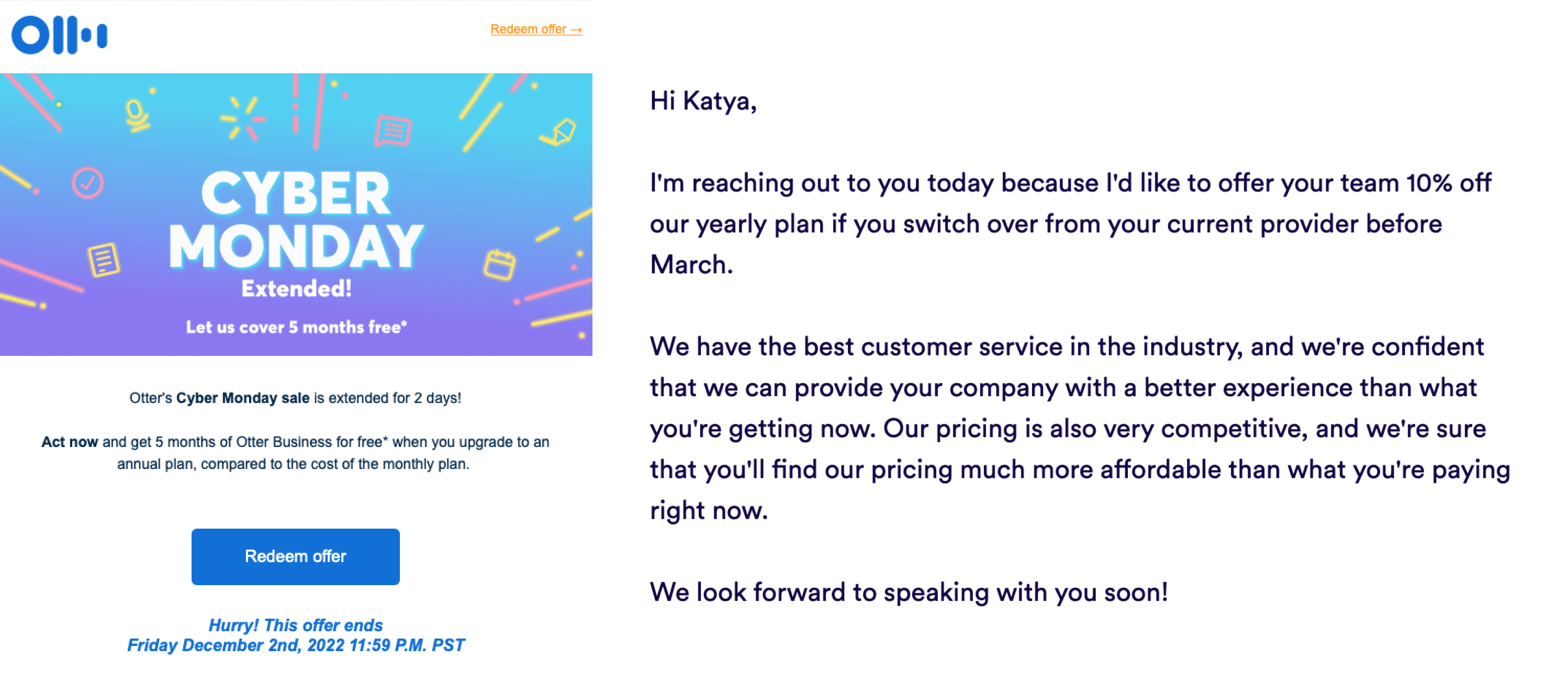 How To Write A Discount Offer Email Copy ai